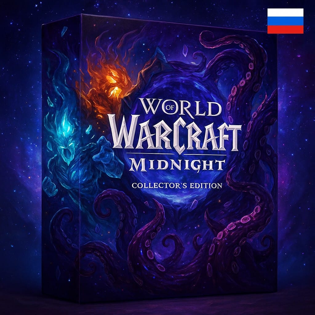Купить коллекционное издание WoW Midnight для РФ - 🛒